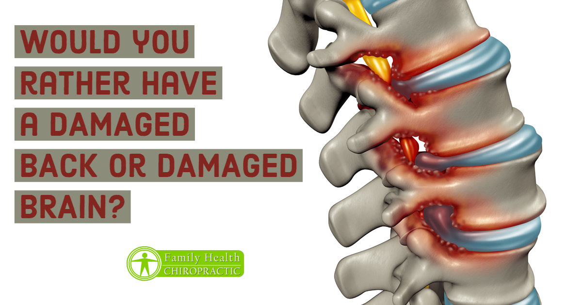 Would you rather have a back problem or a brain problem? | Family ...
