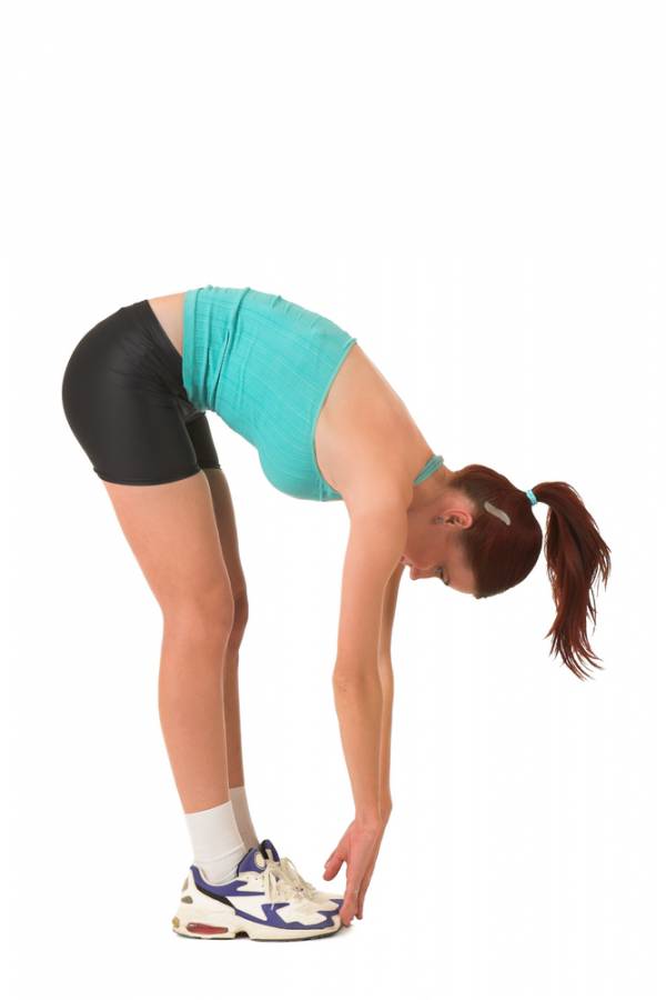 Standing Toe Touches Exercise